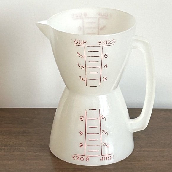 Tupperware | Kitchen | Vintage Tupperware Double Sided Hourglass Wetdry ...
